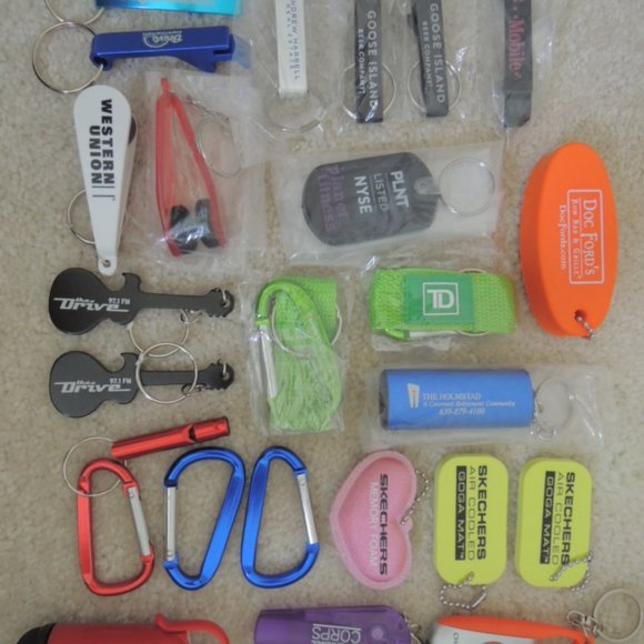unbranded | Storage & Organization | Key Chain Lot 24 Keychains Bottle ...